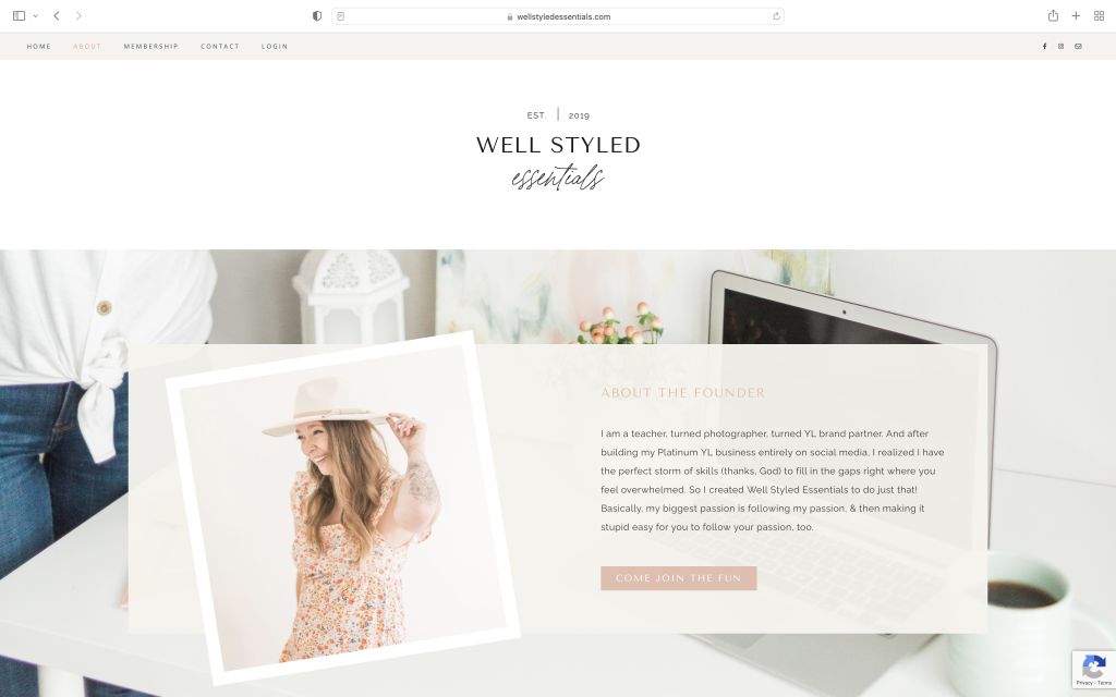 ABOUT - Well Styled Essentials