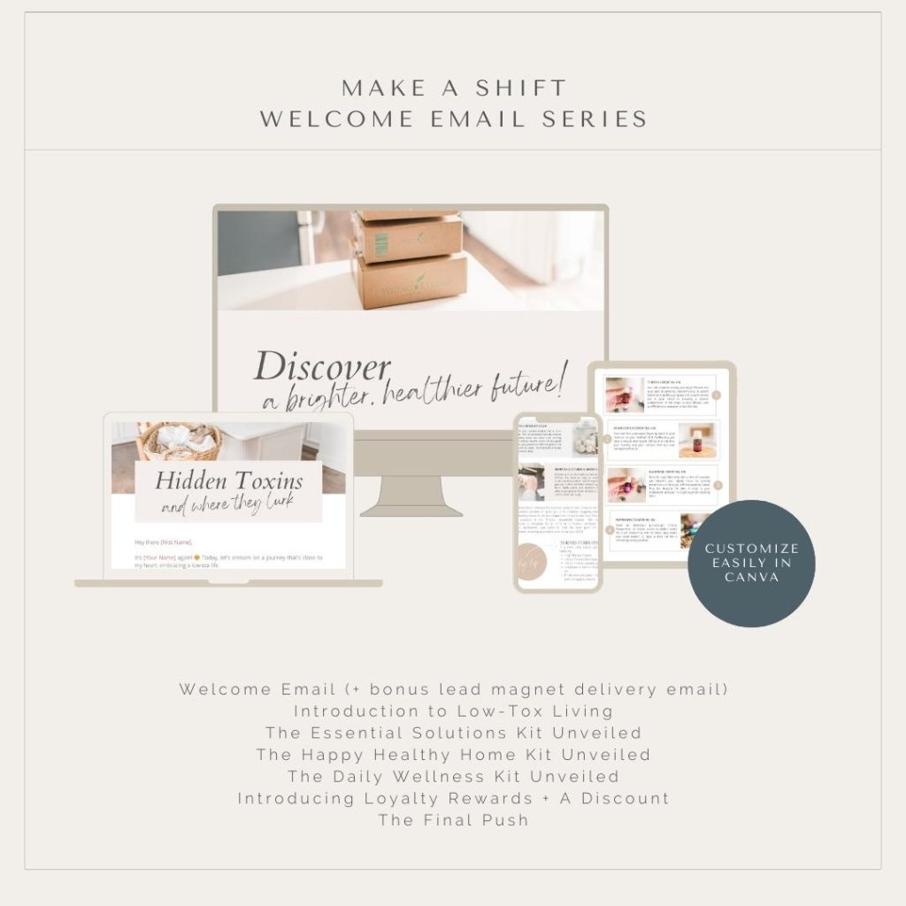 Make A Shift Welcome Email Series - Well Styled Essentials